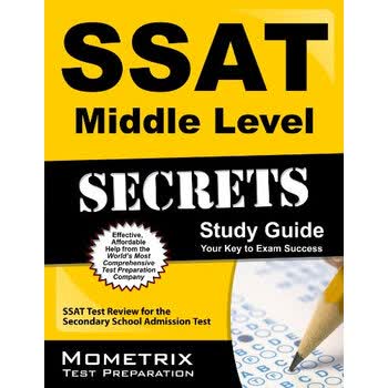 【】SSAT Middle Level Secrets Study Guide: