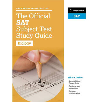 The Official SAT Subject Test in Biology