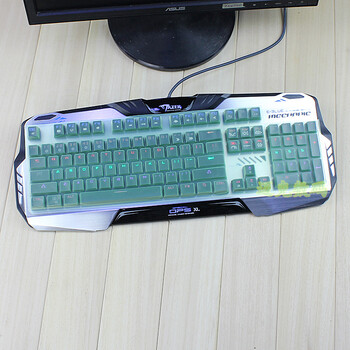 升派（ESPL） 宜博 K727 K729 K755 87键 104键机械键盘保护膜电脑贴膜罩套 K729【104键】绿色【图片 价格 品牌 报价】-京东