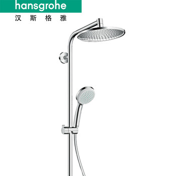 Hansgrohe 汉斯格雅 27340s 柯洛梅达 恒温龙头圆形双花洒多少钱-什么值得买