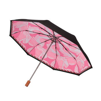 MissRain Iprefer 黑胶太阳伞防晒遮阳伞三折雨伞 跨界合作款