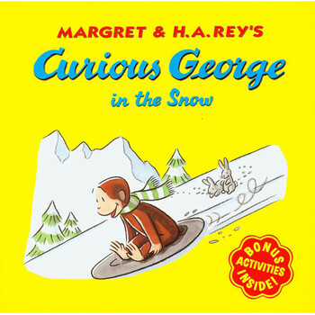 英文原版绘本 乔治猴系列 Curious George：in the Snow