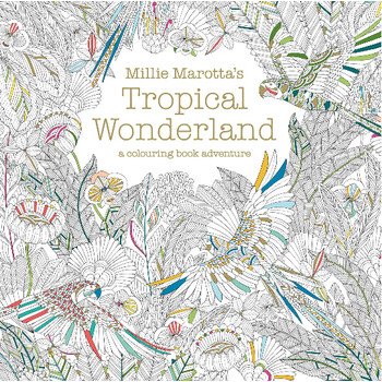 现货Millie Marotta's Tropical Won热带奇境 秘密花园同款填色
