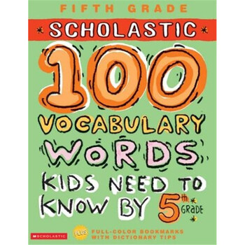 100 Vocabulary Words Kids Need to Know by 5