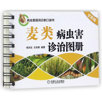 麦类病虫害诊治图册(全彩版)/病虫害田间诊断口袋书