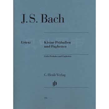 亨乐原版 巴赫 小前奏曲与赋格 Bach Kleine Pr?ludien und HN106