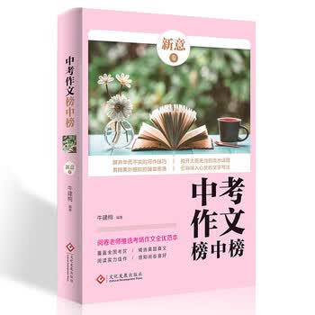 中考作文榜中榜·新意卷 中考满分作文教材辅导书 初中生作文书大全 中考写作高分作文素材 