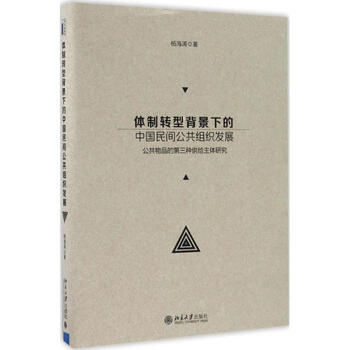 体制转型背景下的中国民间公共组织发展