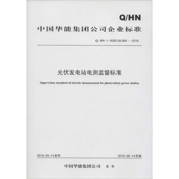 光伏发电站电测监督标准