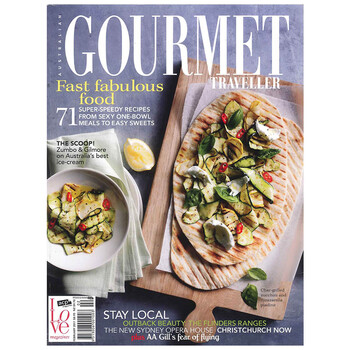【包邮】【订阅】Gourmet Traveller澳大利亞美食旅行家 生活杂志 12期原版