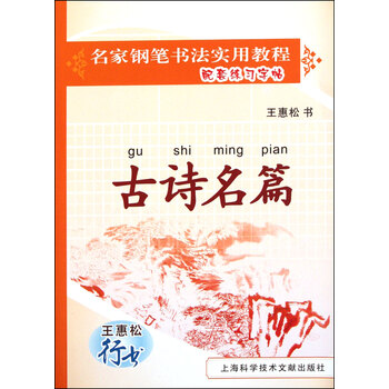 古诗名篇(王惠松行书)/名家钢笔书法实用教程配套练习字帖