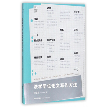 法学学位论文写作方法(第3版)
