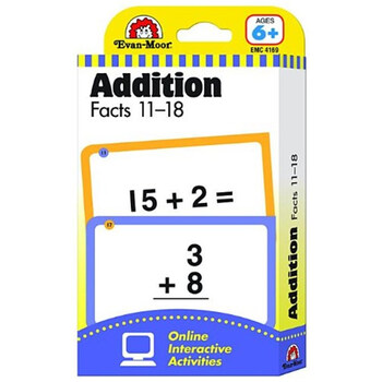 Flashcards: Addition Facts 11-18 (Flashcard