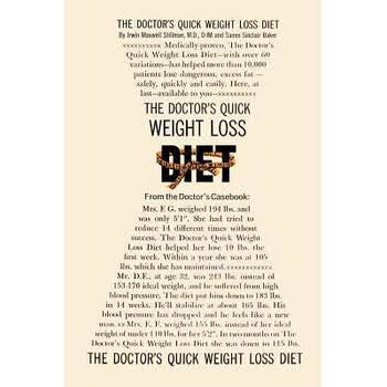 The Doctor's Quick Weight Loss Diet