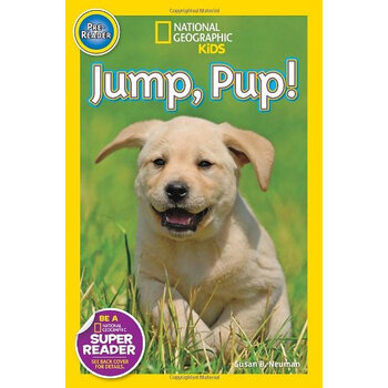 国家地理分级读物 小狗 National Geographic Readers: Jump Pup 进口原版  入门级