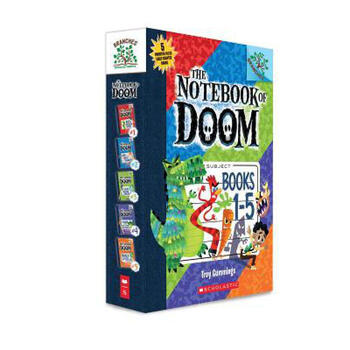 NOTEBOOK OF DOOM， THE: BOX SET BOOKS 1-5 死亡笔记1-5合辑 进口故事书