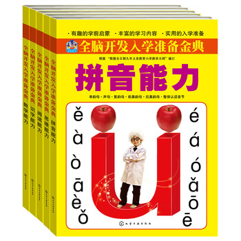 全脑开发入学准备金典（套装共5册）
