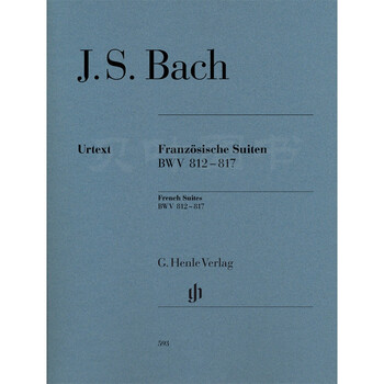 亨乐原版 巴赫 法国组曲 Bach Franzosische Suiten br. HN593