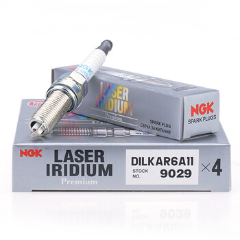 NGK 双针铱铂金火花塞 DILKAR6A11 (4只装) 9029汽车火嘴 适用2013款-天籁2.5【图片 价格 品牌 报价】-京东