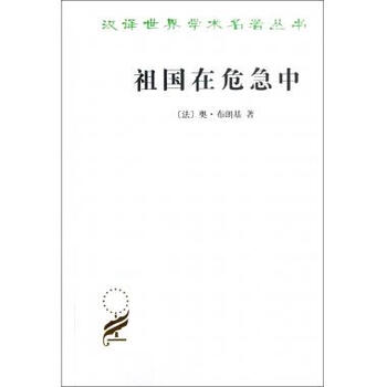 祖国在危急中/汉译世界学术名*丛书