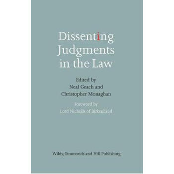 Dissenting Judgments in the Law
