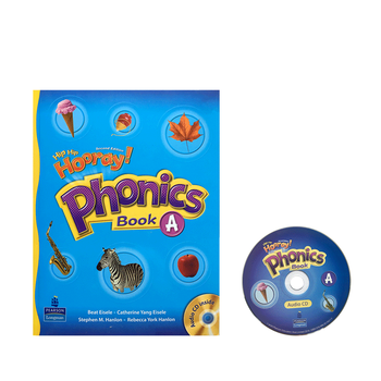 原版培生朗文hip hip hooray Phonics A/B少儿英语3H自然拼读教材 Phonics A（含CD）
