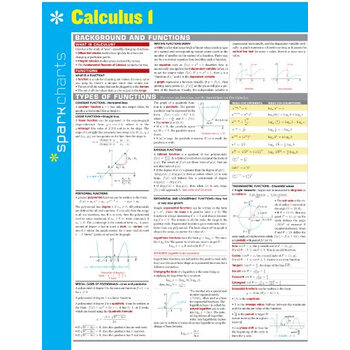 【】Calculus I Sparkcharts