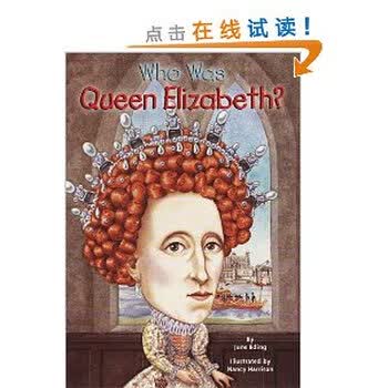英文原版 Who Was Queen Elizabeth?  儿童小说