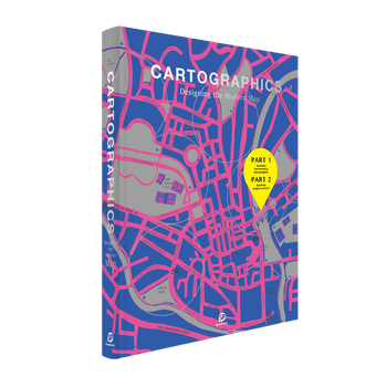 【Sendpoints】Cartographics现代地图英文原版平面设计制图作品广告初级设计师