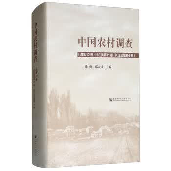 中国农村调查（总第12卷·村庄类第11卷·长江区域第4卷）