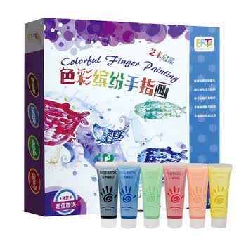 艺术启蒙：色彩缤纷手指画 礼盒装