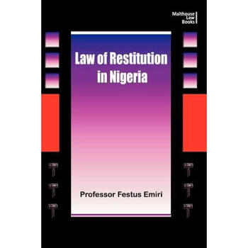 The Law of Restitution in Nigeria
