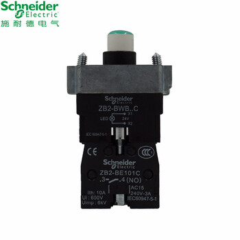 施耐德电气 ZB2BWB31C 绿色LED灯带按钮基座 24V 一常开触点 ZB2-BWB..C【图片 价格 品牌 报价】-京东