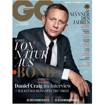 【包邮】【订阅】GQ Magazine 绅士德国版 英文原版杂志 1年12期月刊