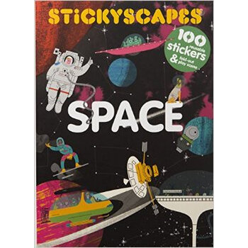 Stickyscapes: Space  贴纸书：太空