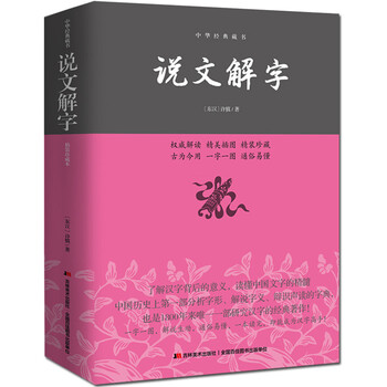说文解字中华经典藏书原文译文注释插图版 图解古代汉语字典古文字字典咬文嚼字细说汉字故事画说