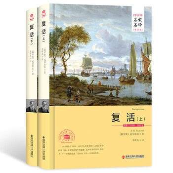 复活（套装上下册 世界文学名著 名家名译 全译本）