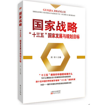 {正版新书}国家战略:“十三五”国家发展与规划目标9787506087056