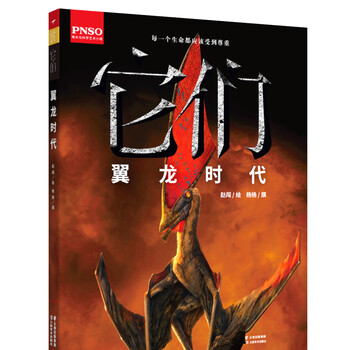 儿童节礼物PNSO科学艺术绘本《它们：翼龙时代 》全新再版