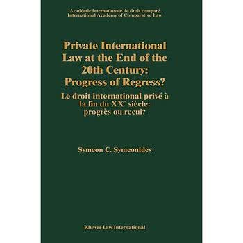 Private International Law at the End of the ...