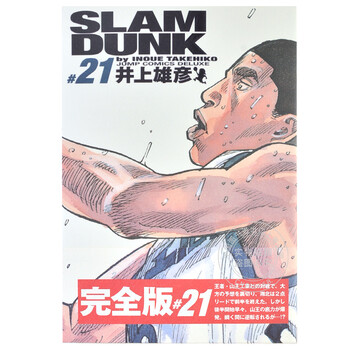 日文原版 漫画 SLAM DUNK  完全版 21进口图书