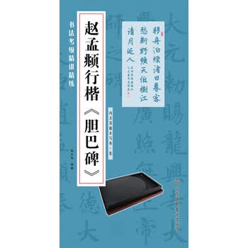 书法考级精讲精练：赵孟頫行楷 胆巴碑