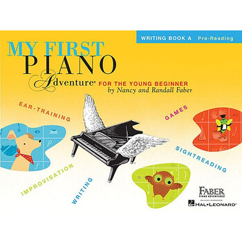 现货My First Piano Adventure:Writing Book菲伯尔我钢琴启蒙课A级