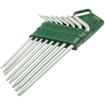 【世达09701】世达（SATA）09701 8件加长梅花带孔六角扳手组套 星型组套 花型组套【行情 报价 价格 评测】-京东