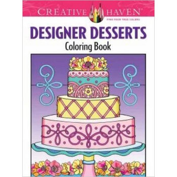 Creative Haven Designer Desserts Coloring Book