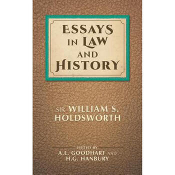 Essays in Law and History