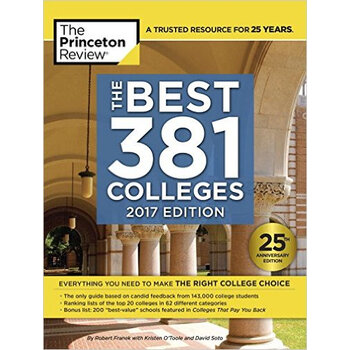 BEST 381 COLLEGES 2017