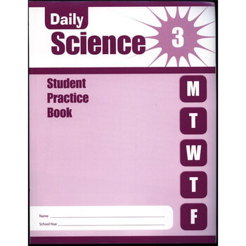 Daily Science, Grade 3 Student Edition 5-Pac