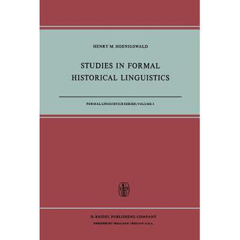 Studies in Formal Historical Linguistics