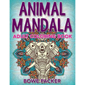 Animal Mandala: Adult Coloring Book